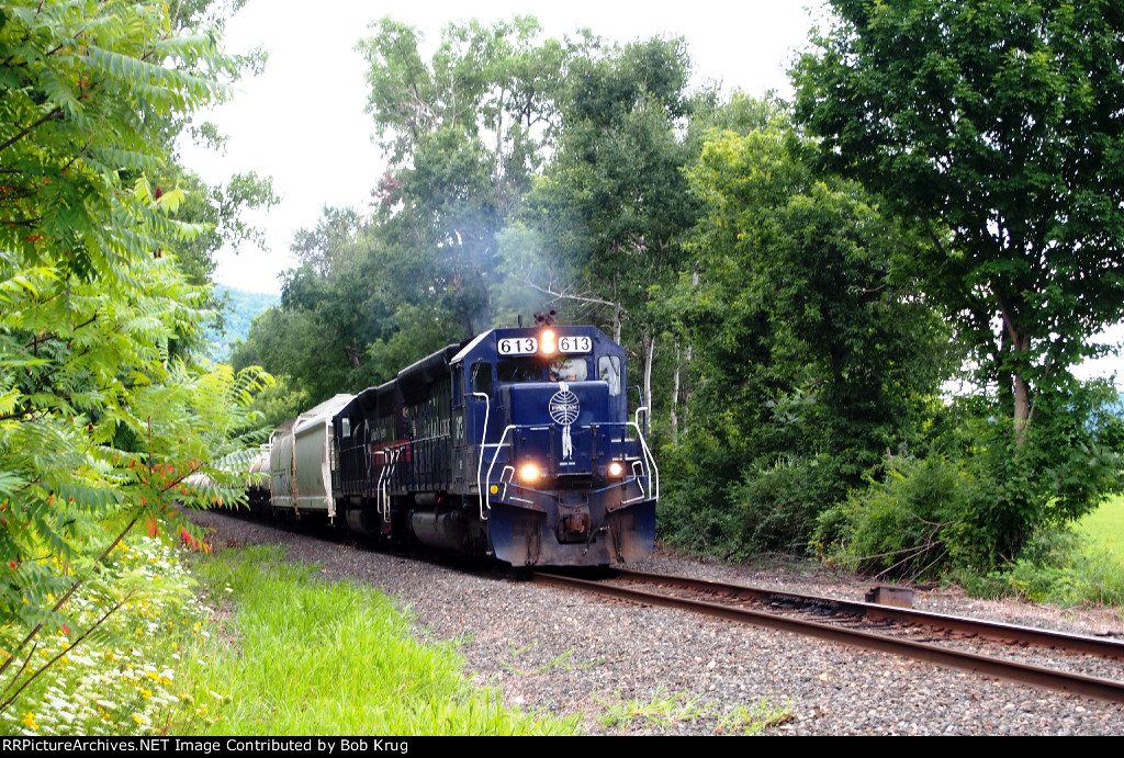 MEC 613 with Pan Am local freight AD-1